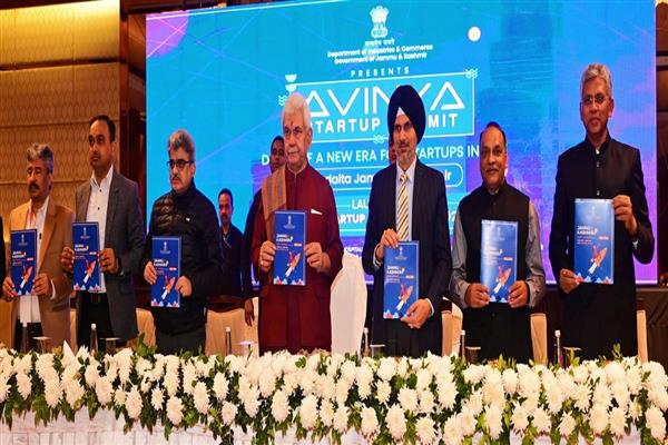 Lt Governor Launches New Jammu And Kashmir Start Up Policy 2024 27