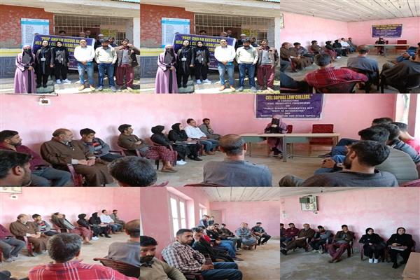 Sopore Law College Hosts Legal Awareness Programme in Collaboration ...