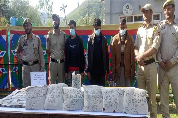 Police bust Narco-module in Uri Baramulla; Contraband worth 50 crore ...
