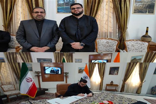 Aga Syed Hassan’s Representative Visits Iranian Embassy in New Delhi